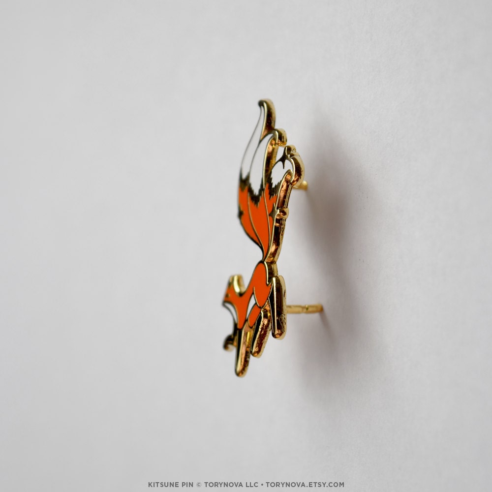 Fox Pin | Etsy