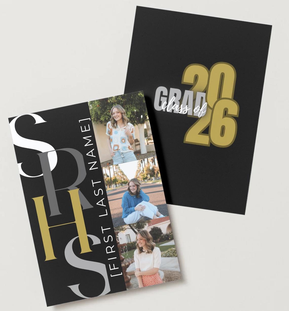 Graduation Announcement 2026 - SRHS 2026 (double-sided) - Etsy Canada