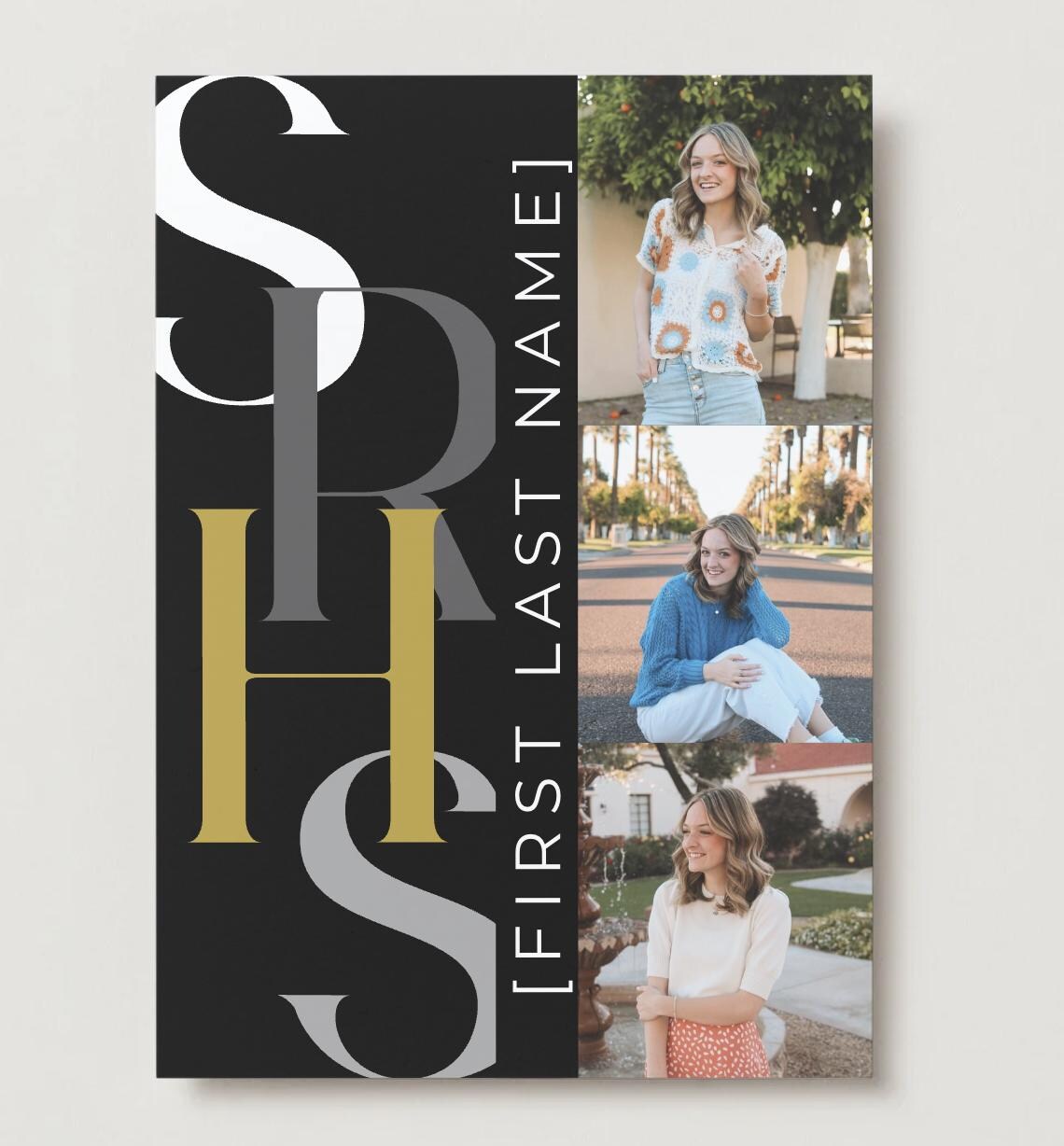 Graduation Announcement 2026 - SRHS 2026 (double-sided) - Etsy Canada