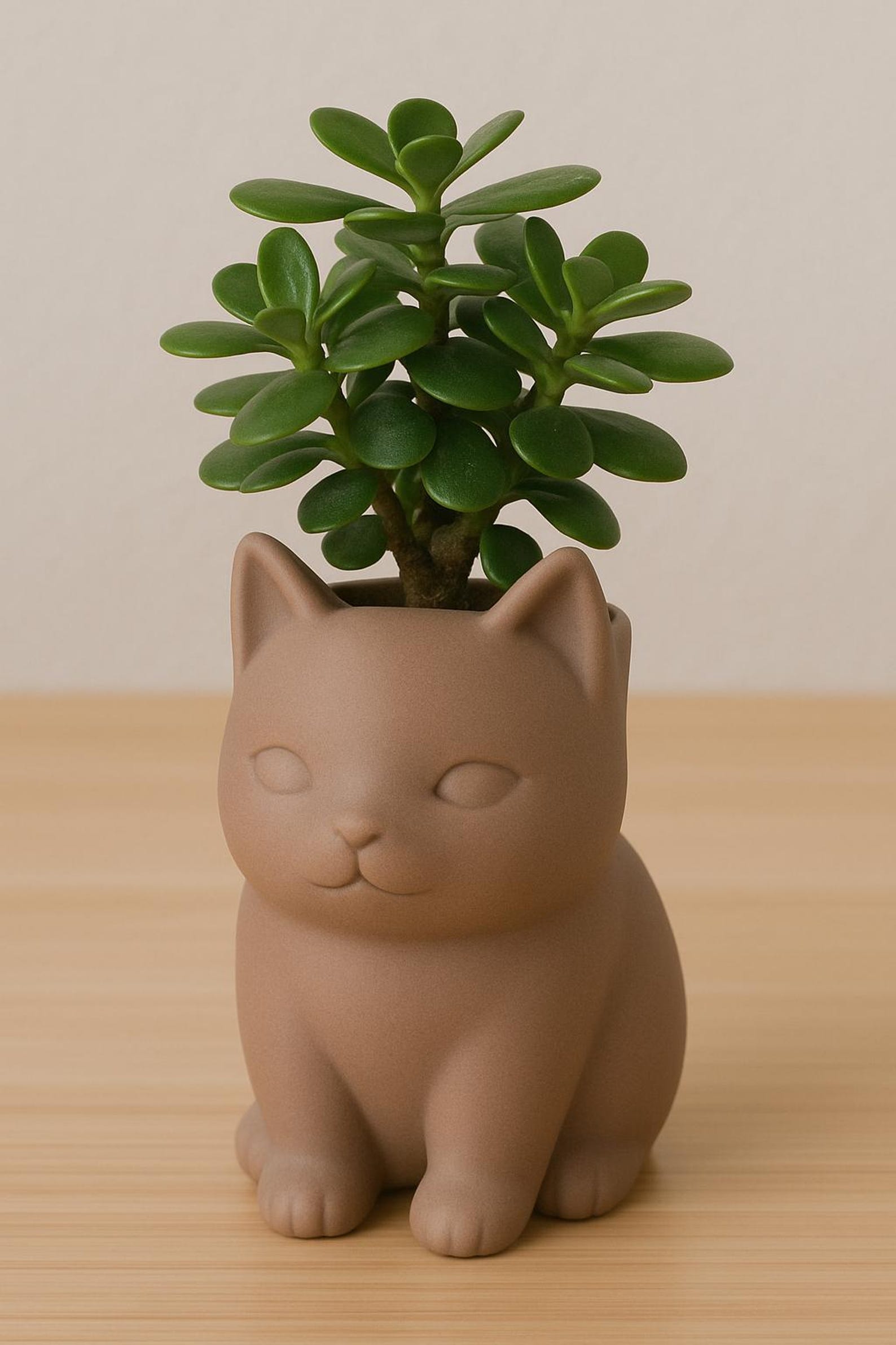 Cute Cat Planter - Pot 3D Printed - Etsy