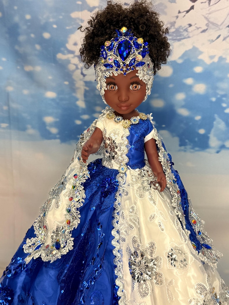 Handmade Yoruba Spiritual Doll: Silk Dress, Lace Details - Etsy