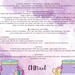Cotton Candy Label Template: 2oz Jar, Full Wrap (canva Editable ...