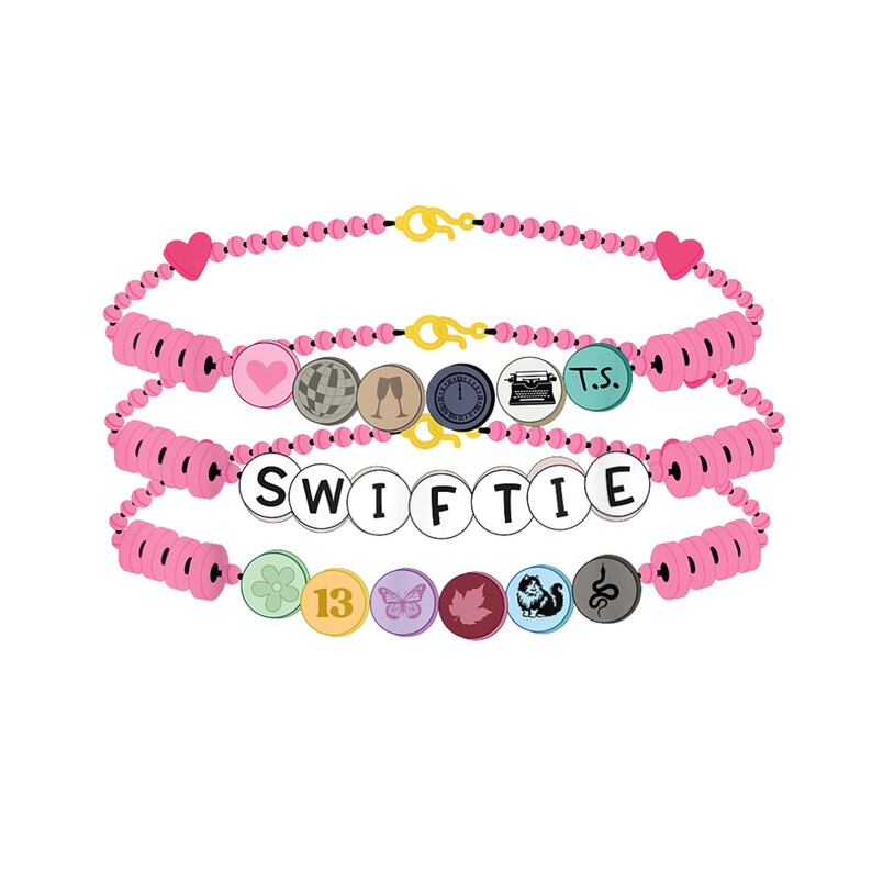 Swiftie Friendship Bracelet PNG | Taylor Swift Fan Clipart | Eras Tour ...
