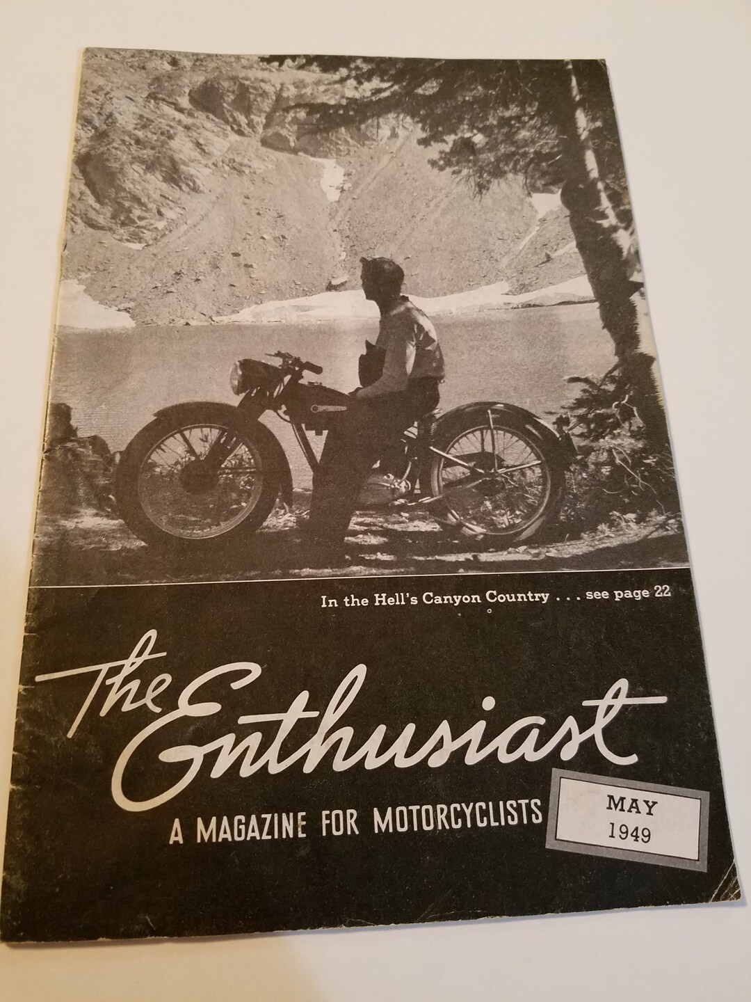 The Enthusiast Magazine for Motorcyclists May 1949 - Etsy