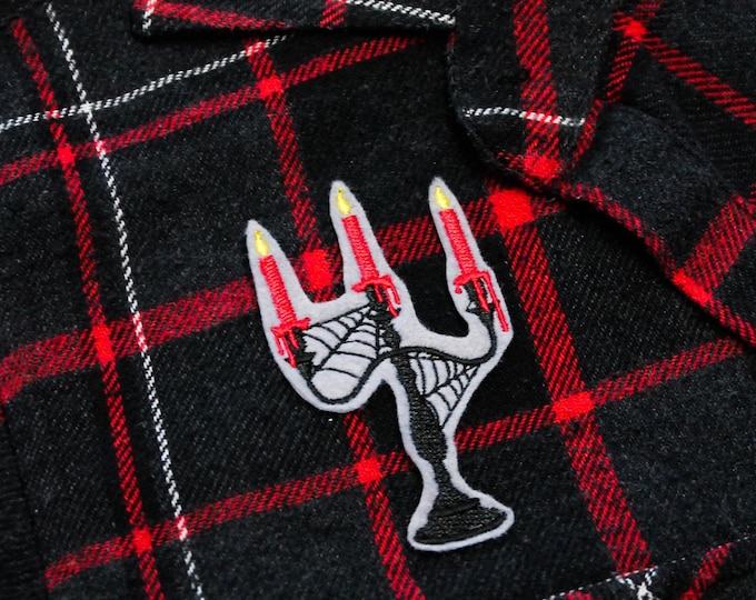 Sinner Embroidered Patch With Iron on Adhesive - Etsy