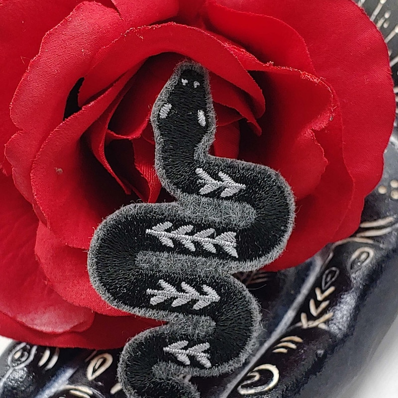 Snake Patch - Etsy