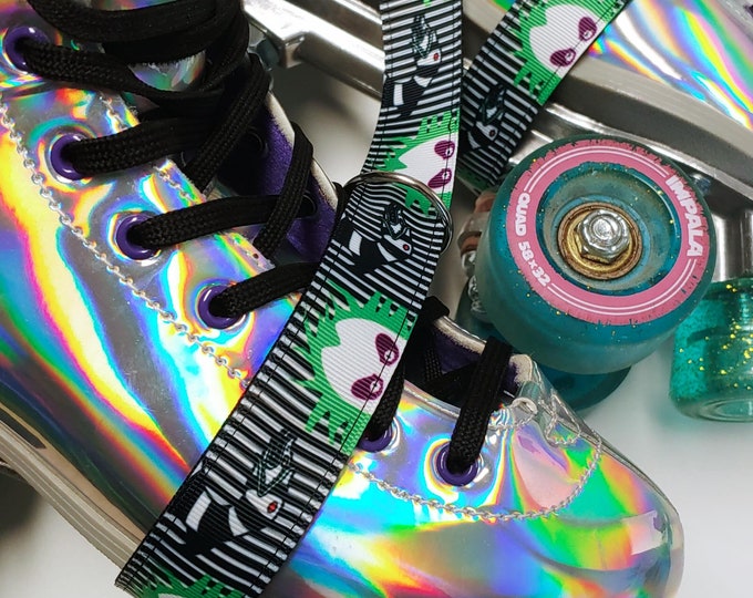 Striped Sand Worm Print Skate Leash With D Rings Adjustable Yoga Mat ...