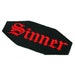 Sinner Embroidered Patch With Iron on Adhesive - Etsy