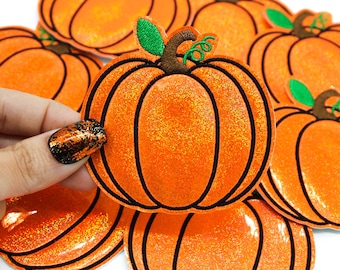 Embroidered Pumpkin Patch - Etsy