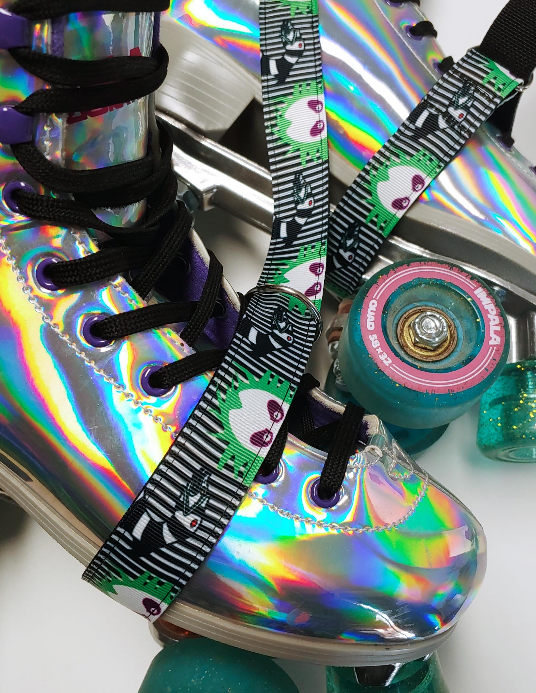 Striped Sand Worm Print Skate Leash With D Rings Adjustable | Etsy