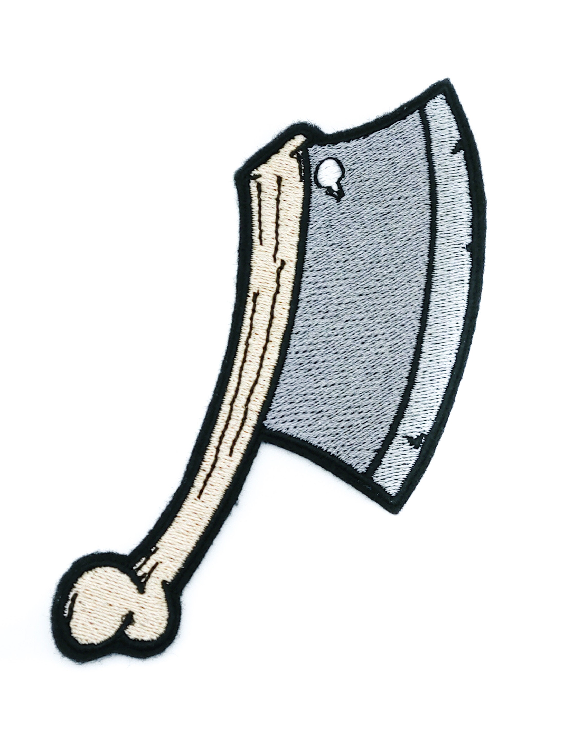 Meat Cleaver Iron on Embroidered Patch - Etsy