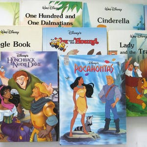 Walt Disney's Classic Story Books, Large Size Hardback Books, You ...