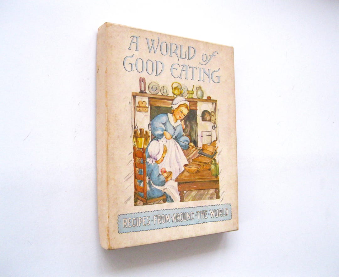A World of Good Eating, Vintage 1951 Recipe Book Comes With a Box - Etsy