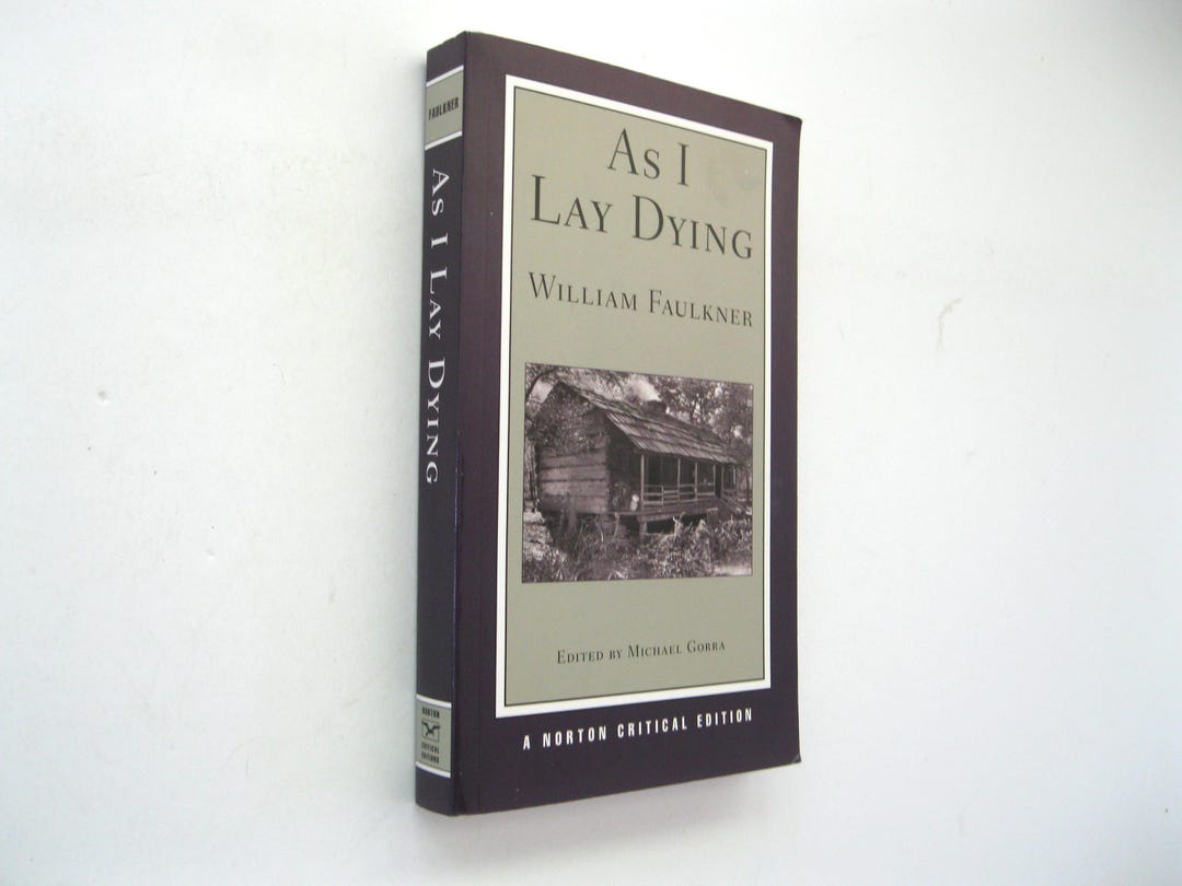 As I Lay Dying -by William Faulkner, Paperback Book Practically as New ...