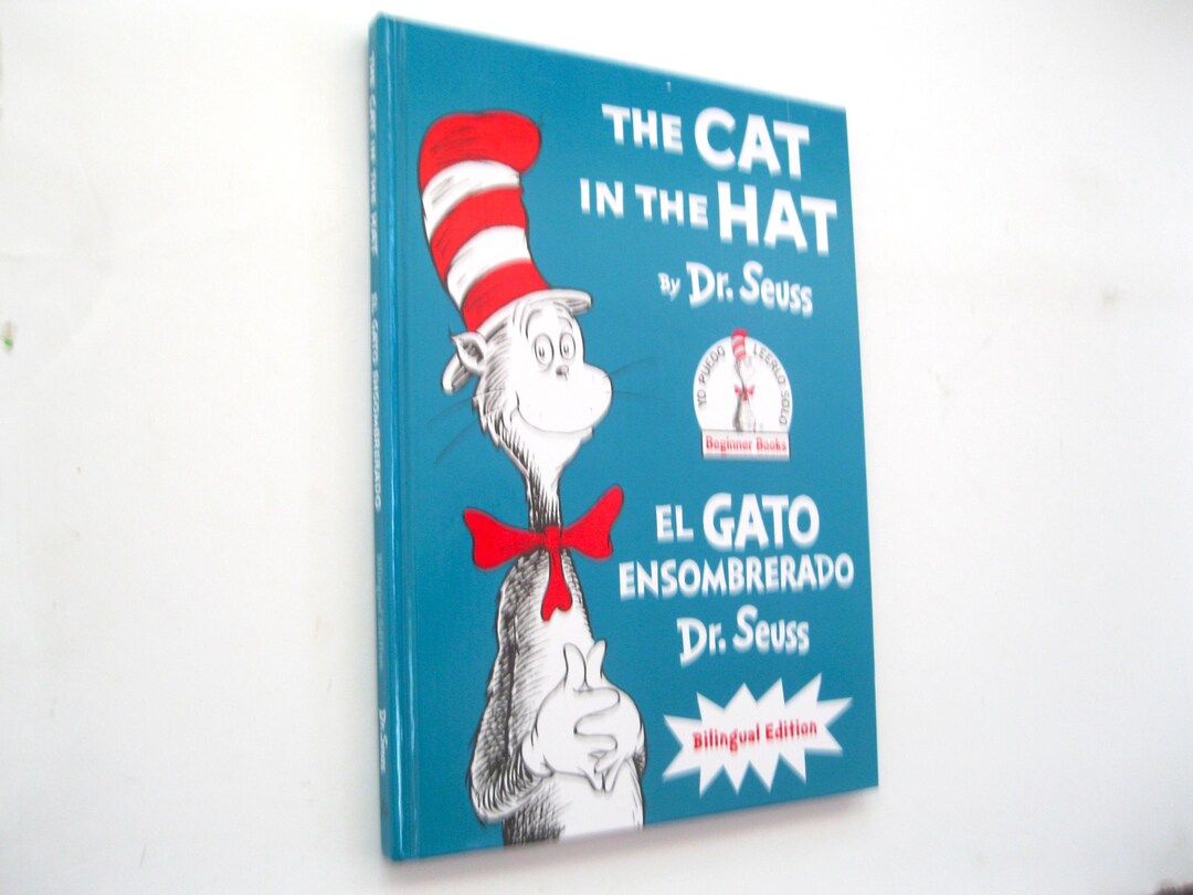 The Cat in the Hat, by Dr. Seuss - Bilingual Edition - Etsy