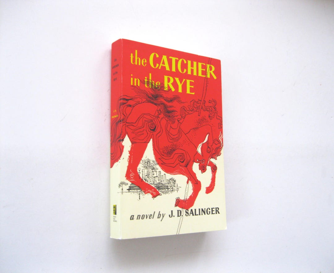 The Catcher in the Rye, by J.D. Salinger, Larger Size Paperback Book - Etsy