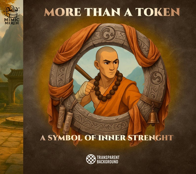 Monk Token Frame Pack for Dnd – 6 Color Variants – VTT Border for ...