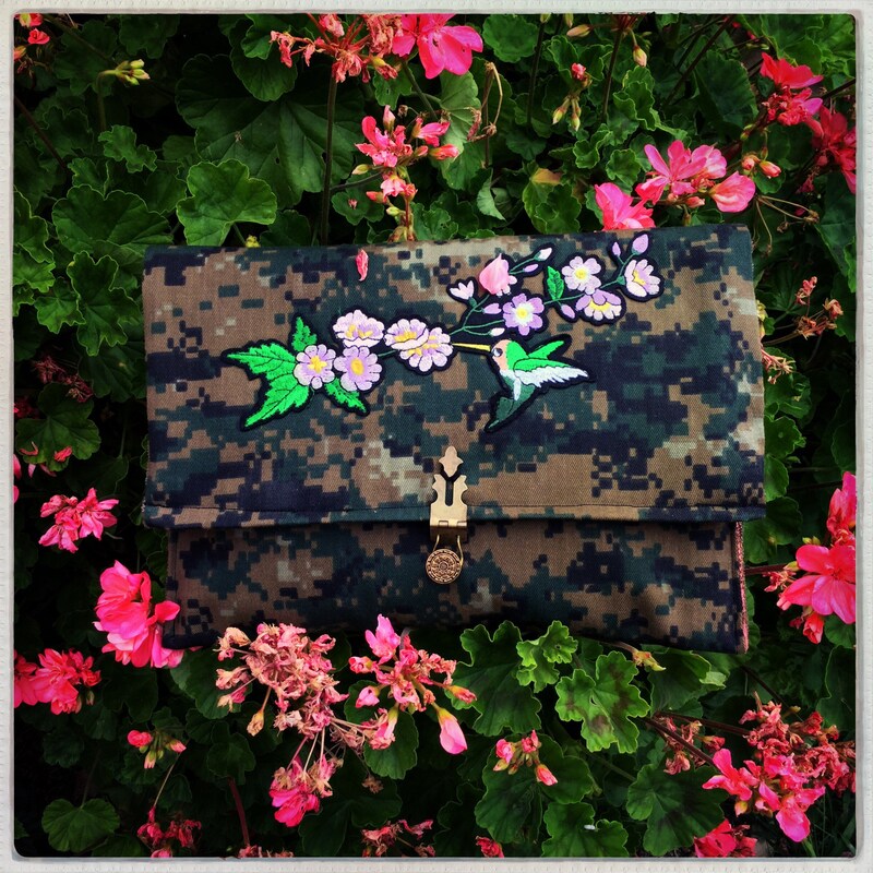 Camouflage Flowers - Etsy