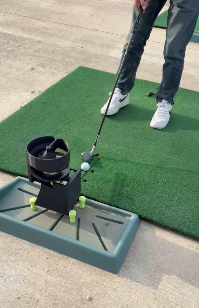 Automatic Golf Pro Dispenser With Funnel | Indoor/outdoor Ball Auto ...