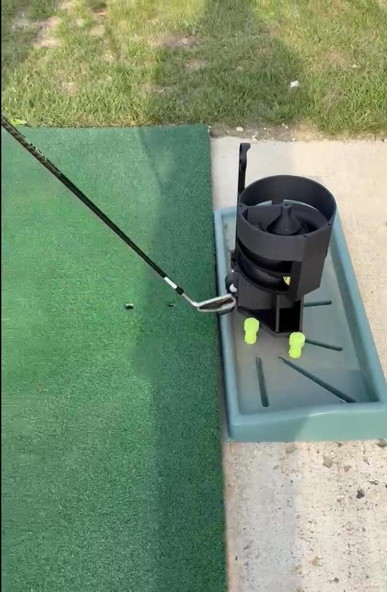 Automatic Golf Pro Dispenser With Funnel | Indoor/outdoor Ball Auto ...
