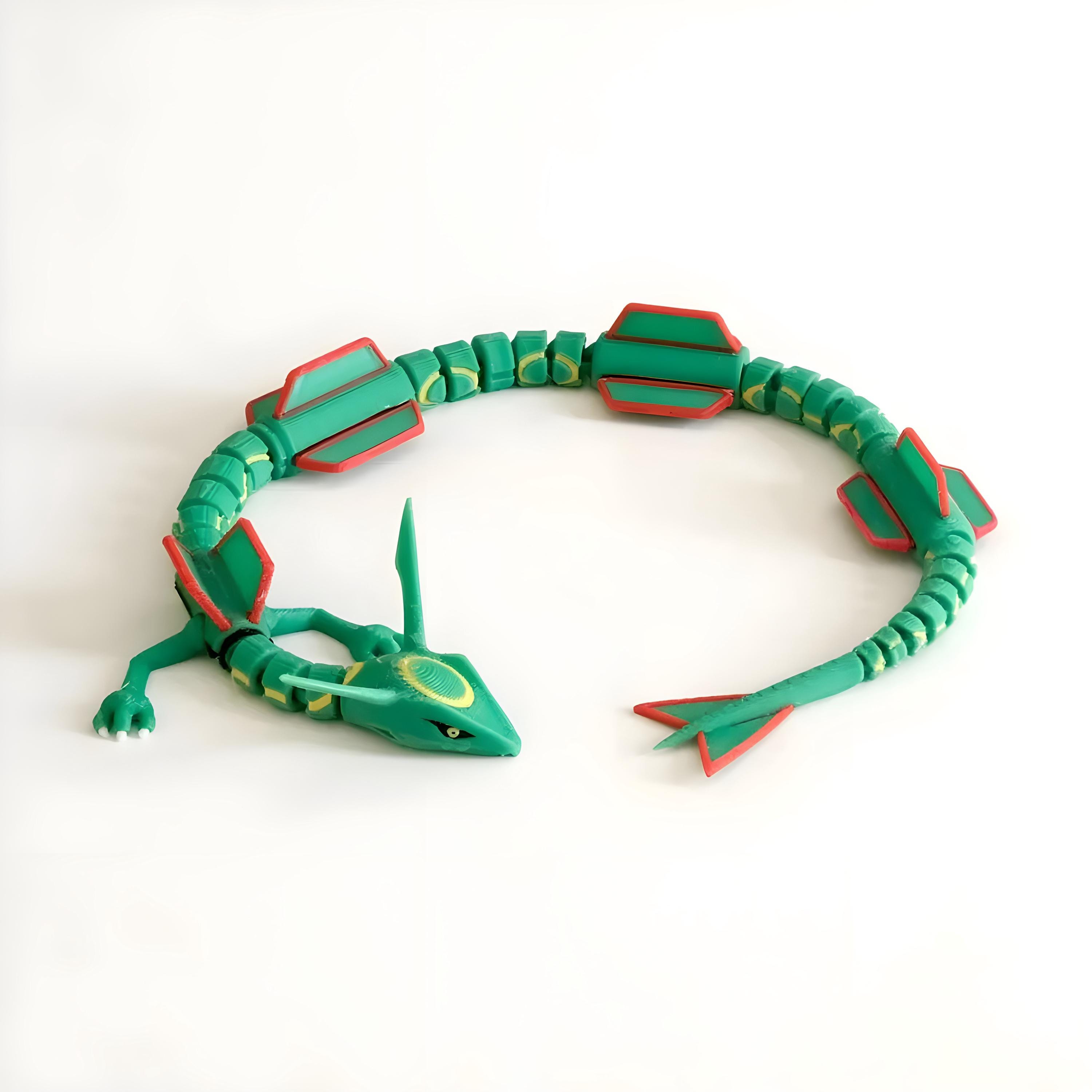 Articulated Sky Serpent 3d Printed Fidget Toy - Etsy