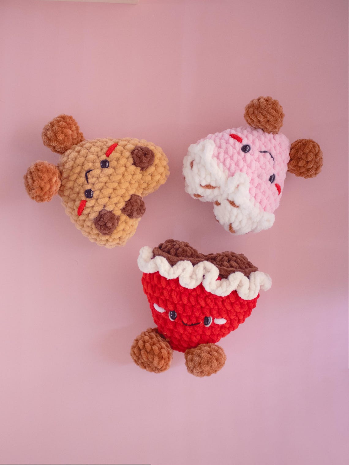 Amigurumi Heart Crochet Pattern Bundle | Valentine's Day Hearts (PDF ...