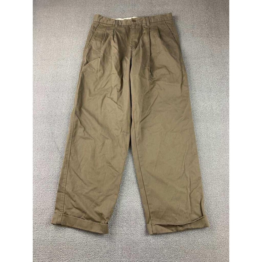 Vintage 2005 Gap Men's Pleated Khakis 31W Relaxed Fit Cuffed Chino ...
