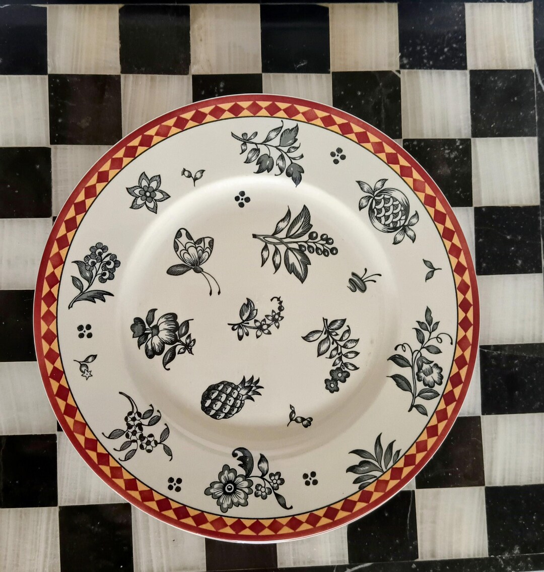 Villeroy & Boch Switch Plantation Sahib Dinner Plate – Colorful ...