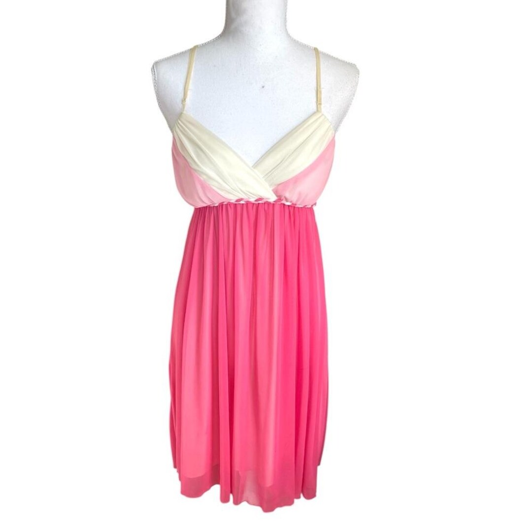 Vintage Y2k Ruby Rox Babydoll Pink Mini Dress Empire Waist Barbie Girly ...