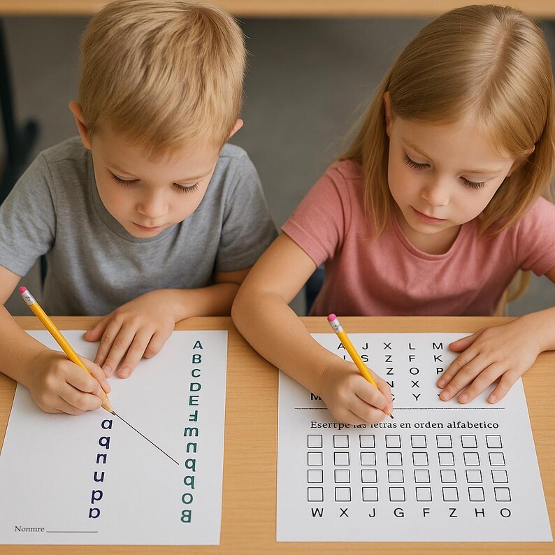 Spanish Alphabet Activity Pack | Ages 5–9 | PDF Printables - Etsy
