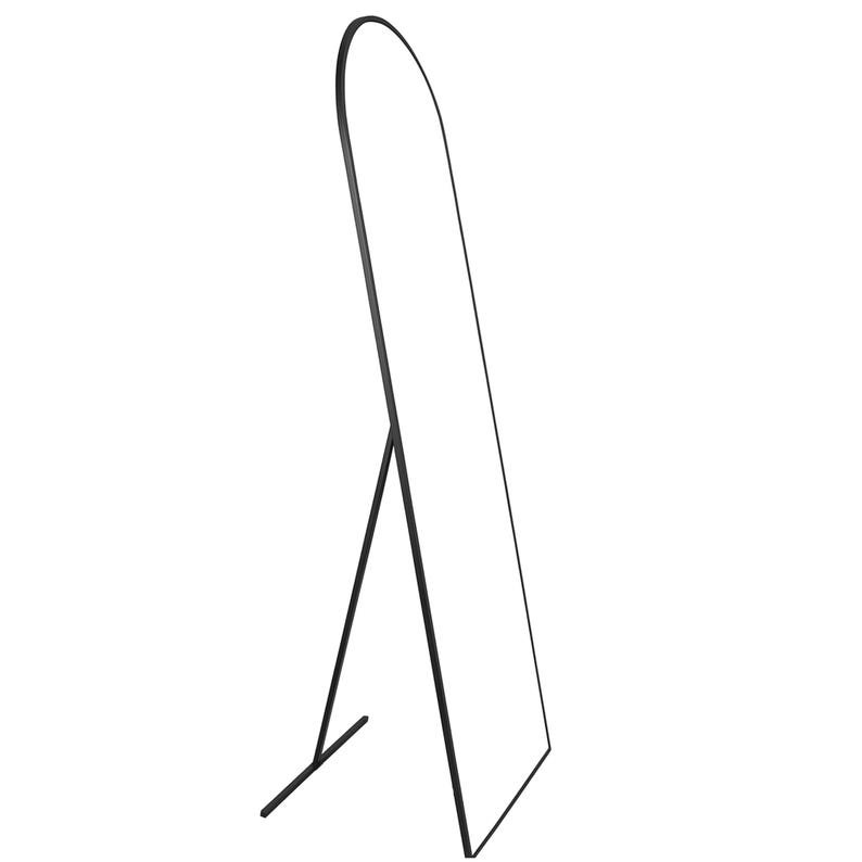 Influencer Mirror, Metal Framed Arched Mirror & Gold, Black, White ...