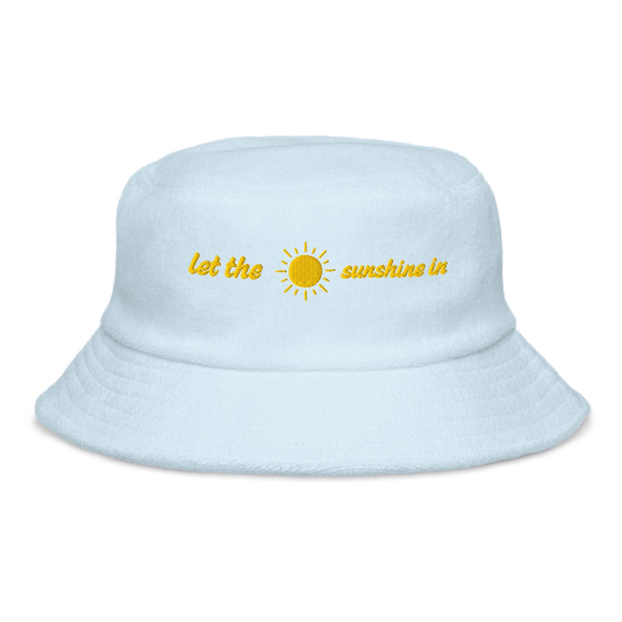 Terry Cloth Bucket Hat - Etsy