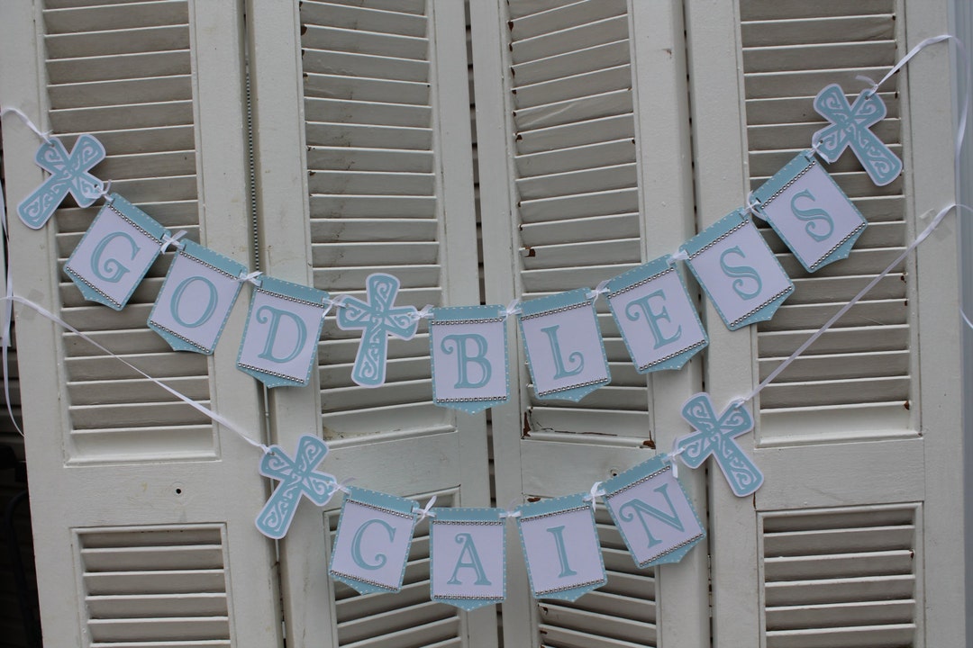 Baptism Banner - Etsy