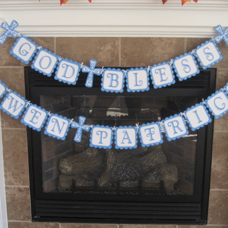 Baptism Banners - Etsy