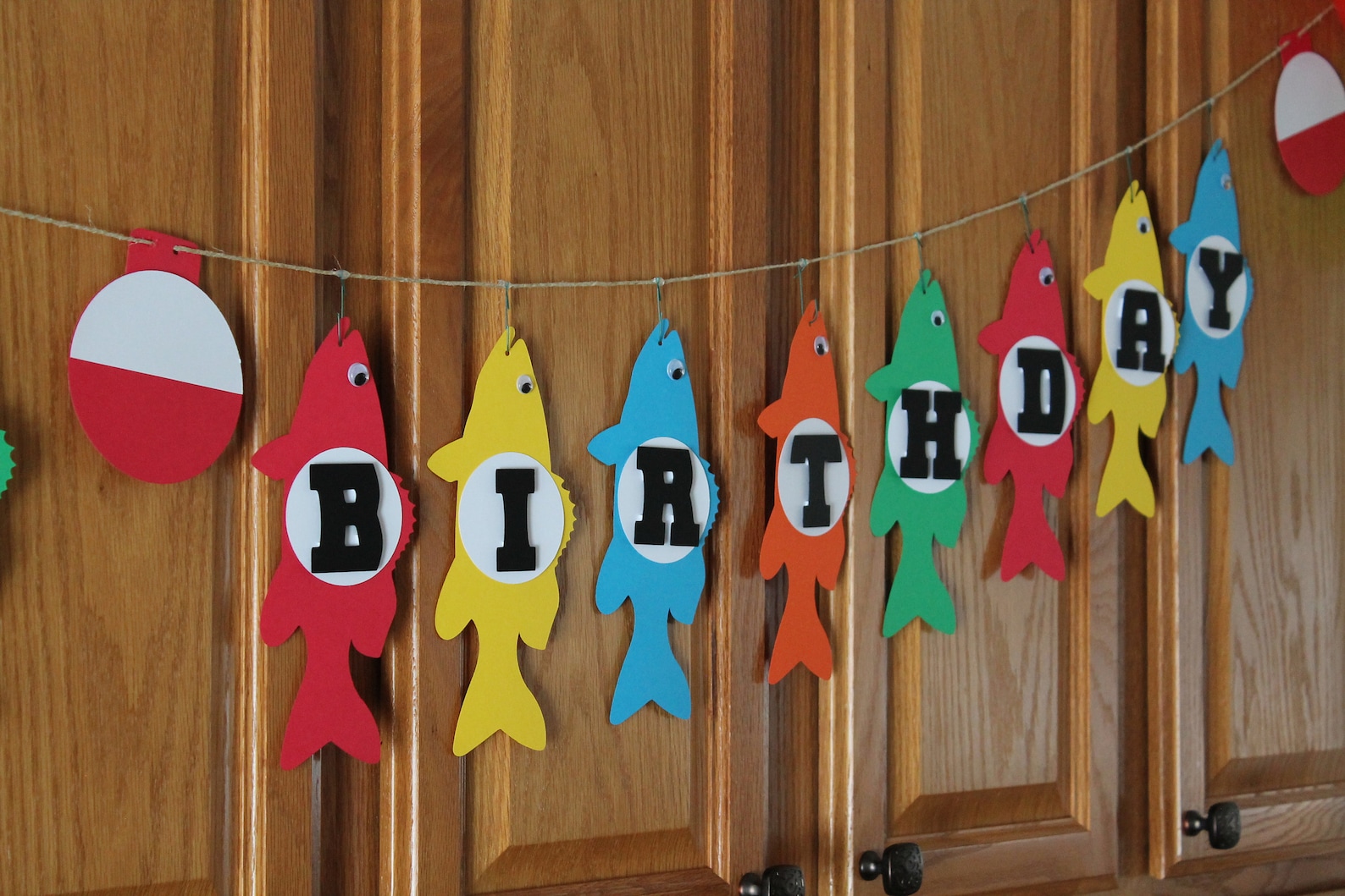 Fish Happy Birthday Banner | Etsy