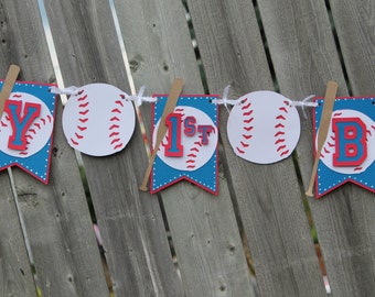 Baseball Birthday Banner - Etsy