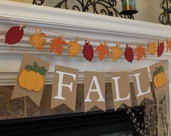 Printable Hello Fall Banner Fall Decor Bulletin Board - Etsy