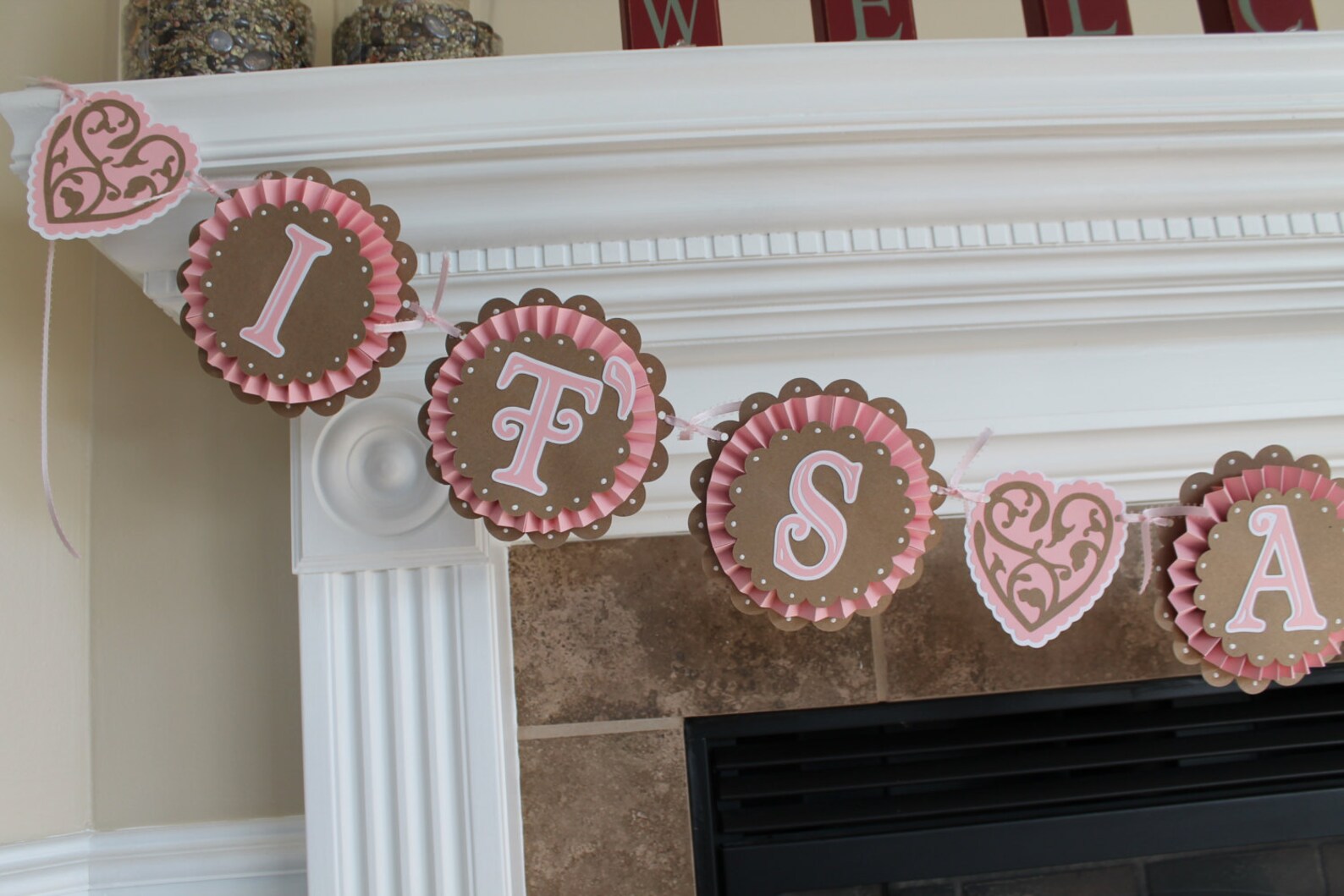 Its a Girl Banner - Etsy