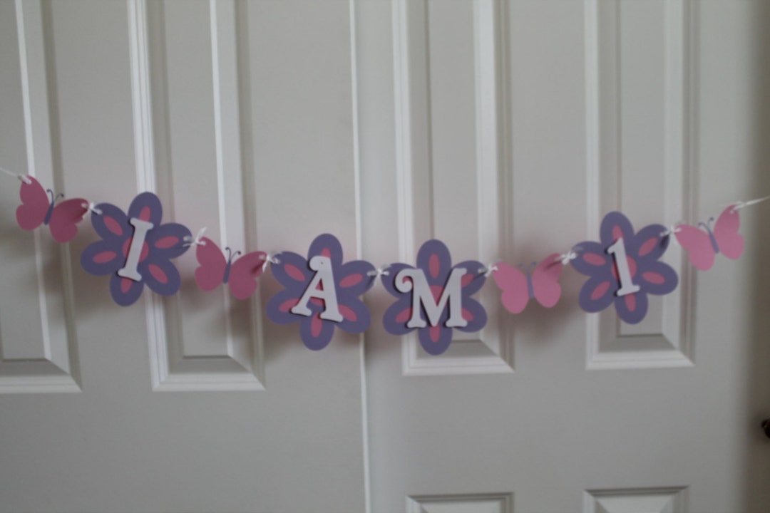 I Am 1 Banner - Etsy