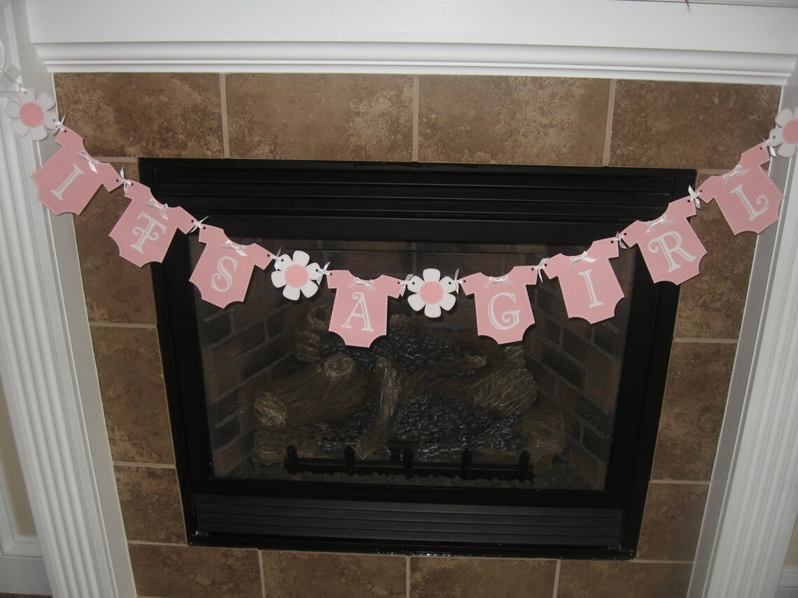 Its a Girl Banner - Etsy