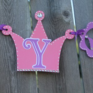 Princess Crown Birthday Banner - Etsy