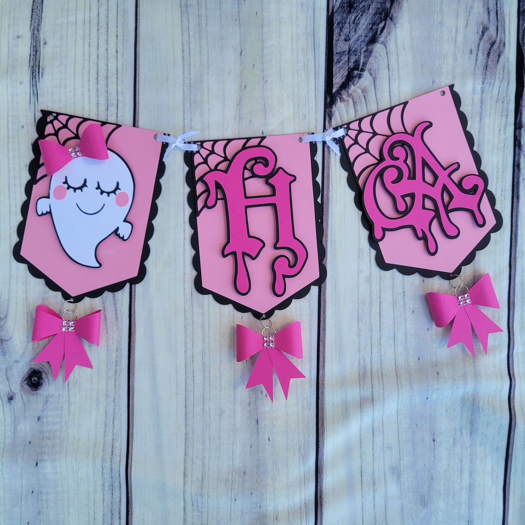 Ghost Birthday Banner - Etsy