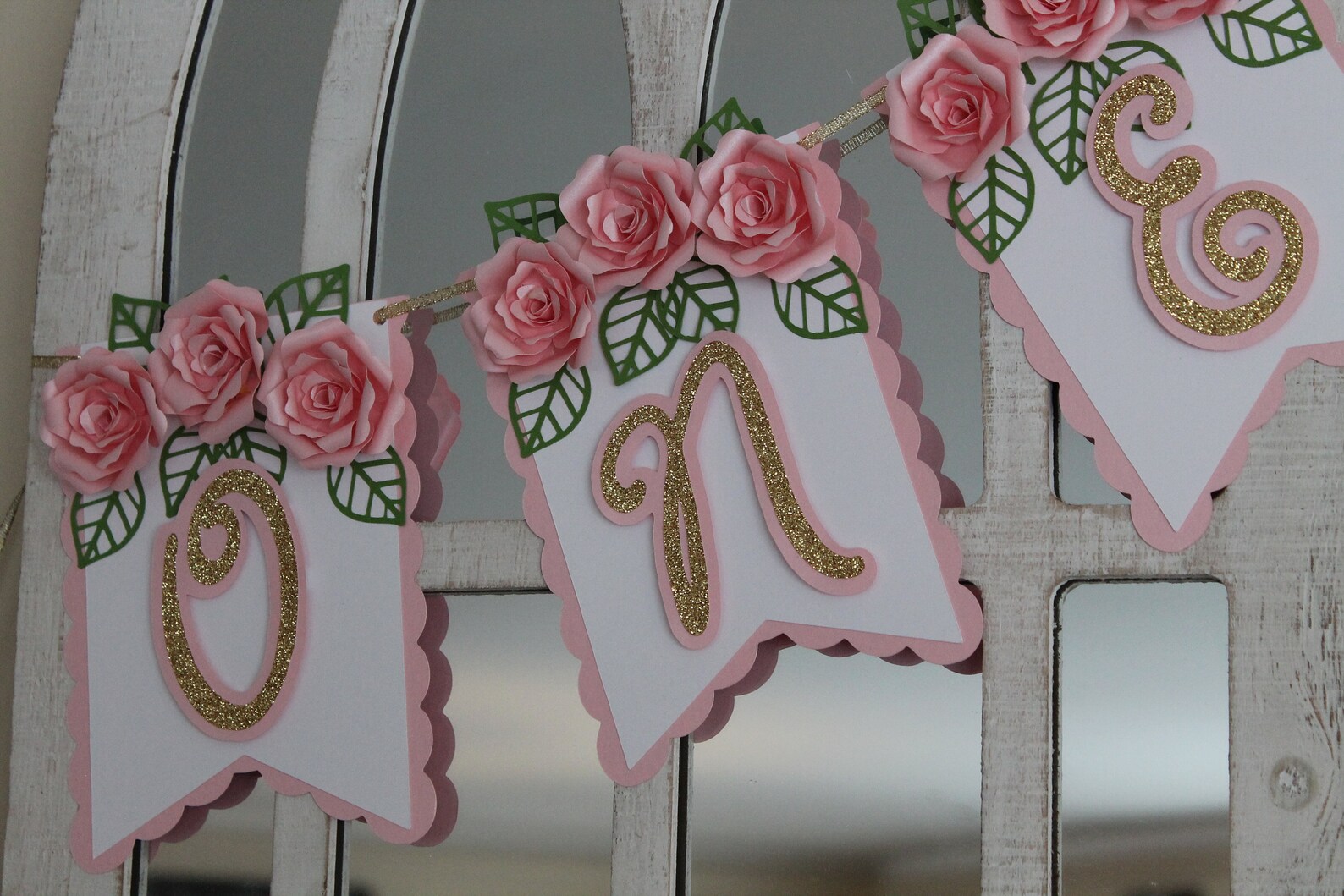 Flower One Banner - Etsy