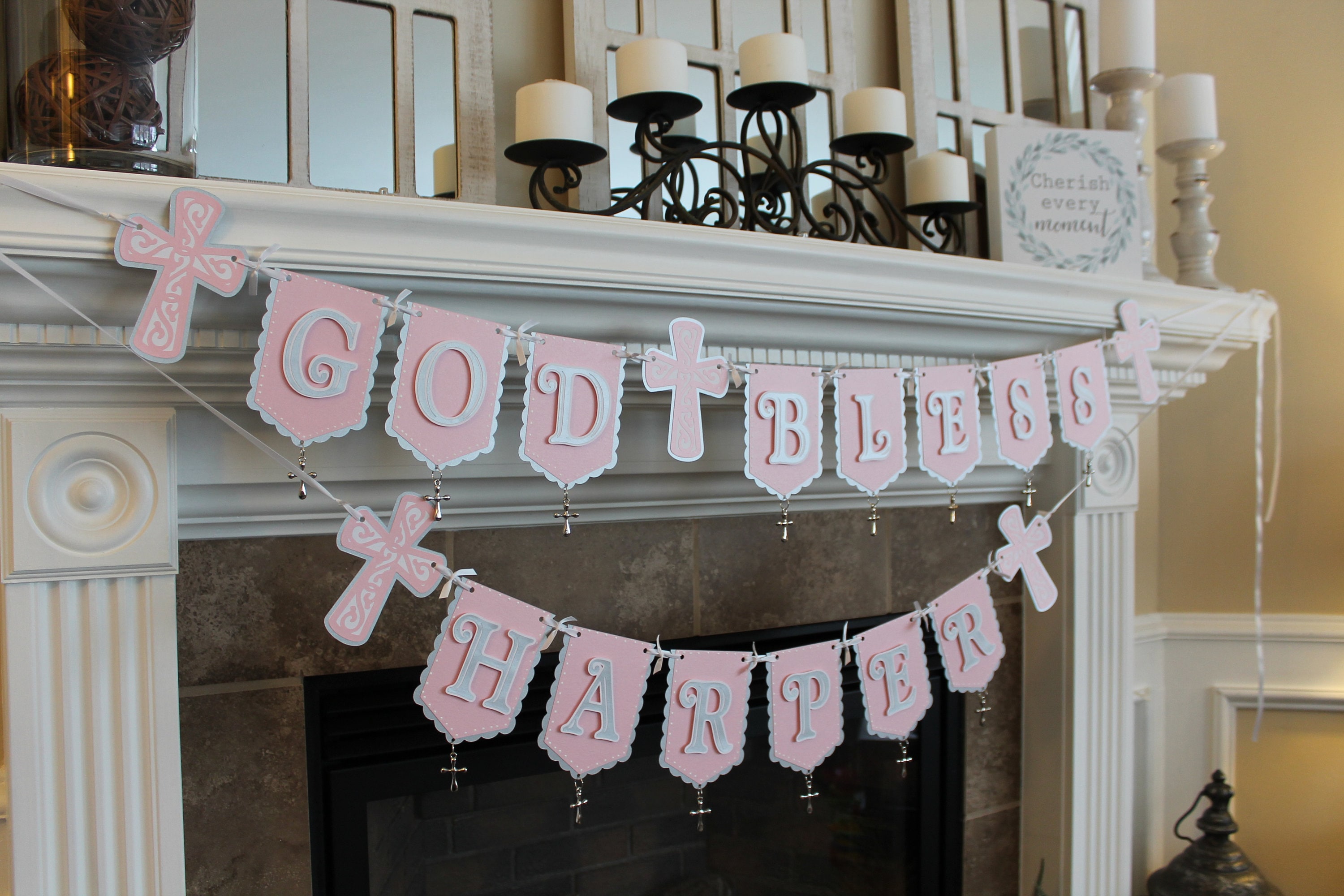 God Bless Banner - Etsy