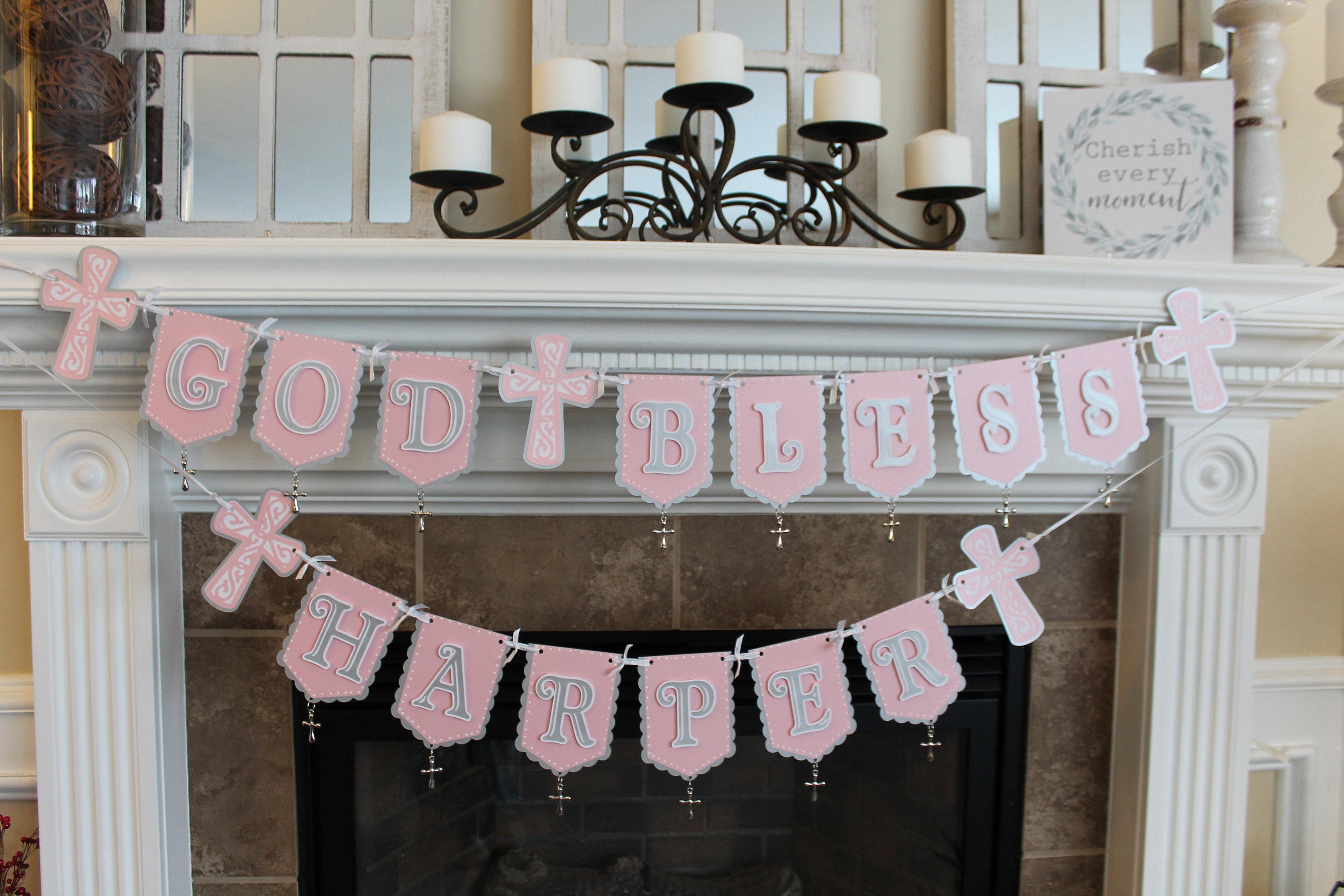 God Bless Banner - Etsy