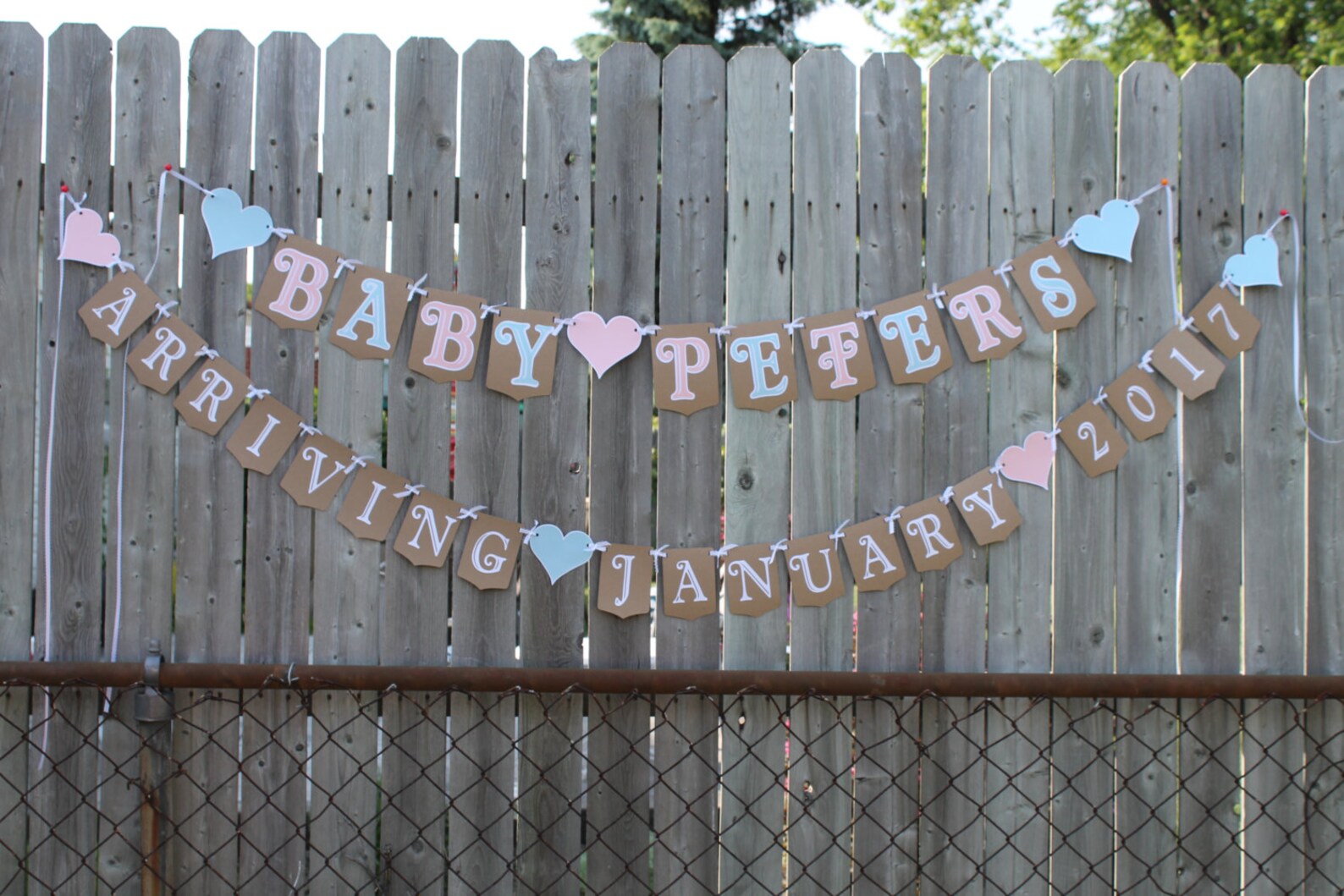 Pregnancy Announcement Banner | Etsy