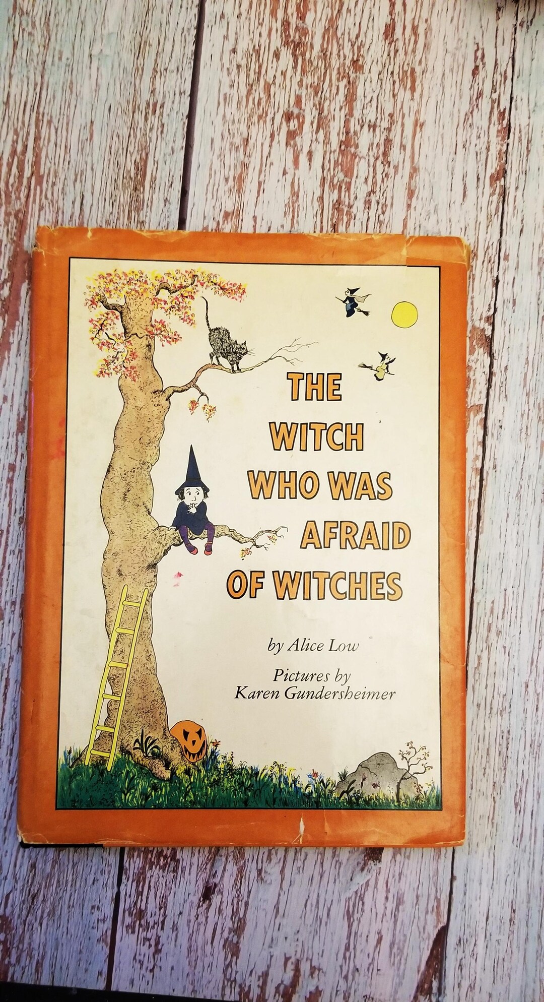 Vintage Halloween Book: the Witch Who Was Afraid of Witches, 1978 FIRST ...