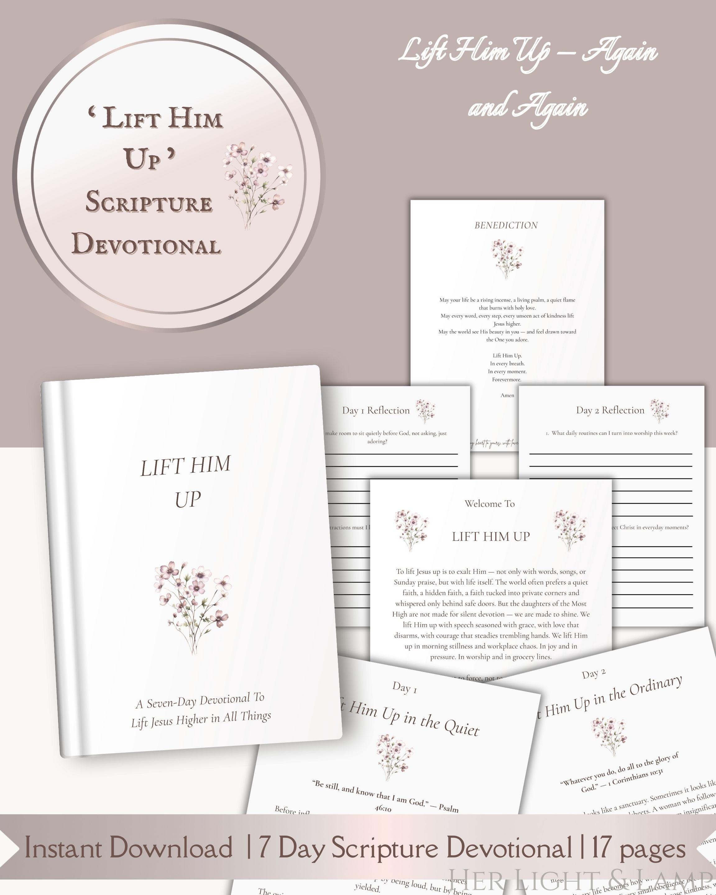 Christian Devotional for Women | 7 Day Scripture Reflection | Faith in ...