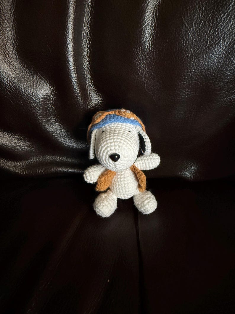 Handmade Crochet Snoopy Plush – Soft Cotton Amigurumi | Peanuts ...