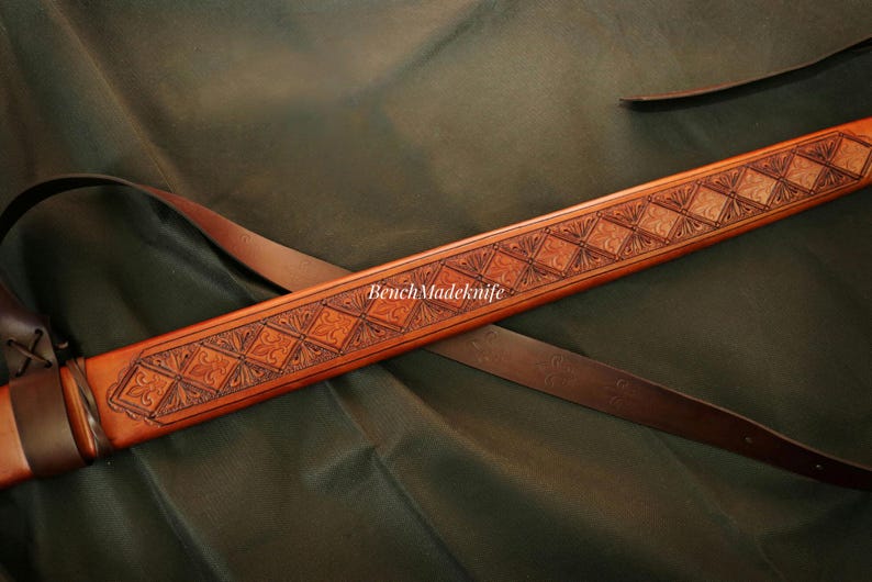 Handmade Viking Sword With Scabbard: High Carbon Steel, Functional ...